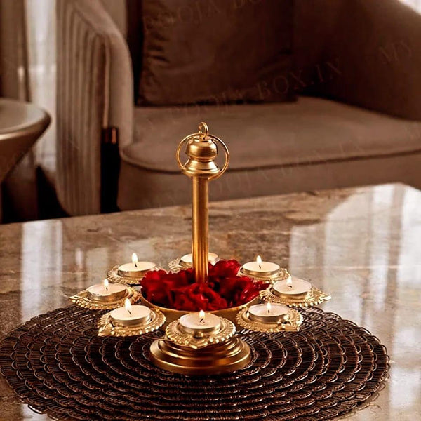 Exquisite Layer Diya Urli – Royal Entice