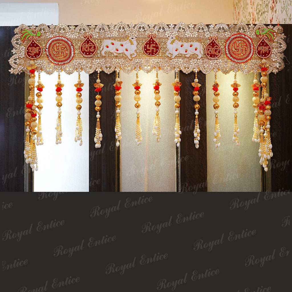 Dazzling Handcrafted Door Toran – Royal Entice